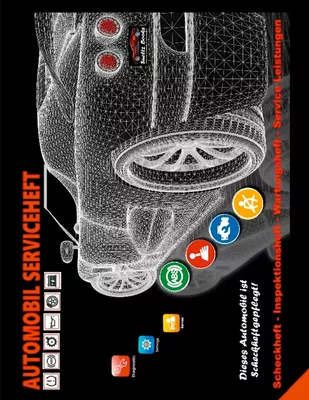 AUTOMOBIL SERVICEHEFT KFZ Scheckheft Inspektionsheft Wartungsheft ...