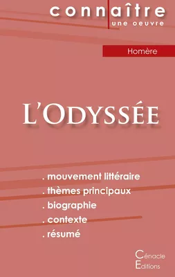 Fiche de lecture L'Odyssée de Homère (Analyse littéraire de référence ...