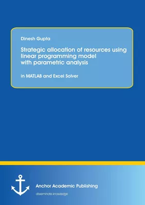 Strategic allocation of resources using linear programming model with parametric analysis: in ...
